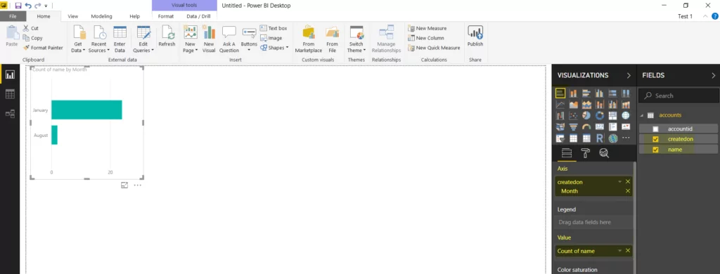 Creating Power BI Report with Dynamics 365
