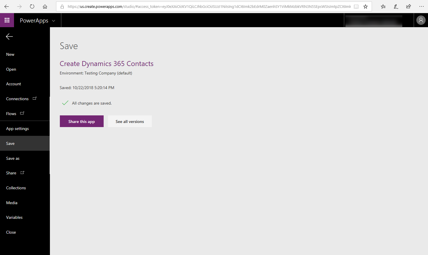 PowerApps using Microsoft Flow to Create Dynamics 365 records - Top Microsoft Dynamics and ...