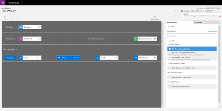 Utilizing Model Driven PowerApps for Time Entry - Top Microsoft ...
