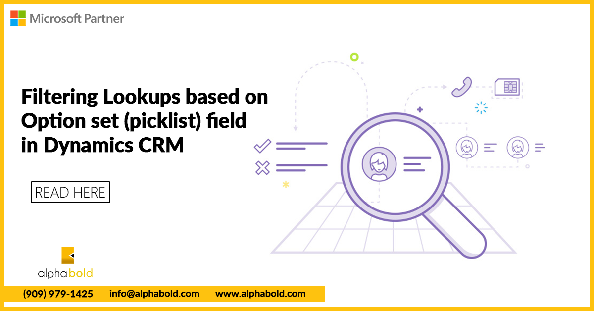 Filtering Lookups Based On Option Set Picklist Field In Dynamics Crm 