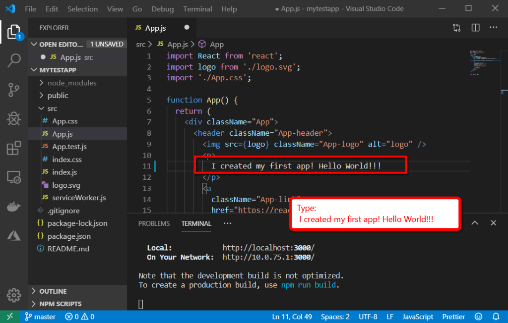 From Zero to a React App in 5 Minutes - Top Microsoft Dynamics and ...