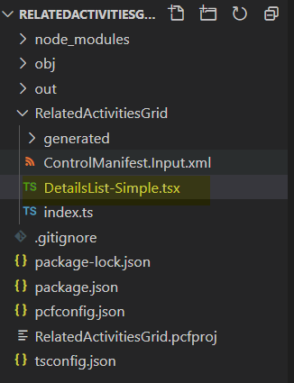 Develop PCF Control to show activities in a sub-grid on account form ...