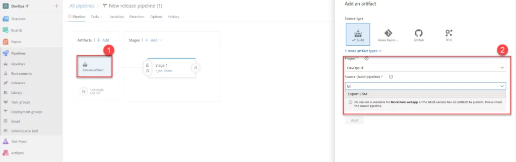 Set Up CI/CD of Microsoft Dynamics CRM Solutions