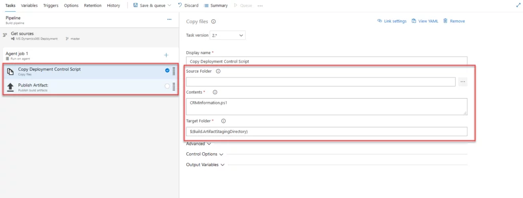 Set Up CI/CD of Microsoft Dynamics CRM Solutions