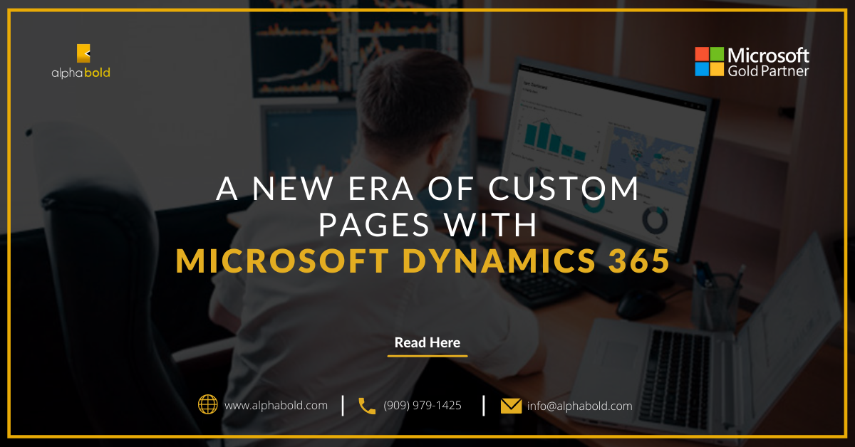 Building Custom Pages in Microsoft Dynamics 365