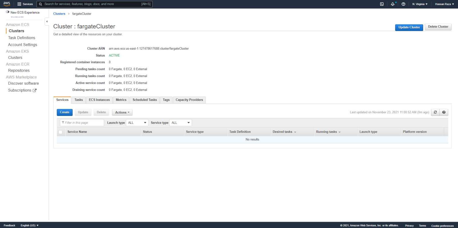 Deployment of Serverless Containerized WordPress through AWS Fargate